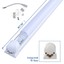 8FT 72W T8 Integrated LED Tube Light 8 Foot Double Row 8' LED Shop ...