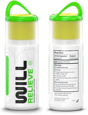 WILL Relieve Pain Relief Lotion – 3oz | eBay