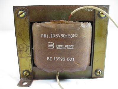 Transformers - Basler Electric Transformer