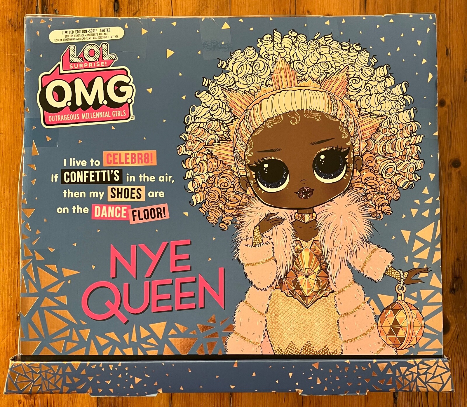 LOL Surprise! OMG 2021 Collector Edition NYE QUEEN Fashion DOLL Limited ...