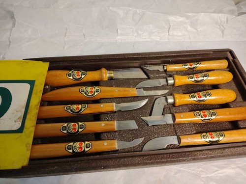 Set of 10 Two Cherries Wood Carving Tools | eBay