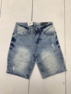 Essentials Girls Blue Denim Shorts Size 10 | eBay