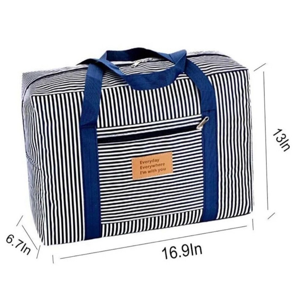 Travel Storage Bag large Capacity Luggage Packing Tote Bag Portable ...