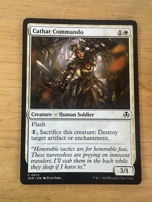 Cathar Commando 015 MTG Innistrad Remastered Common NP | eBay