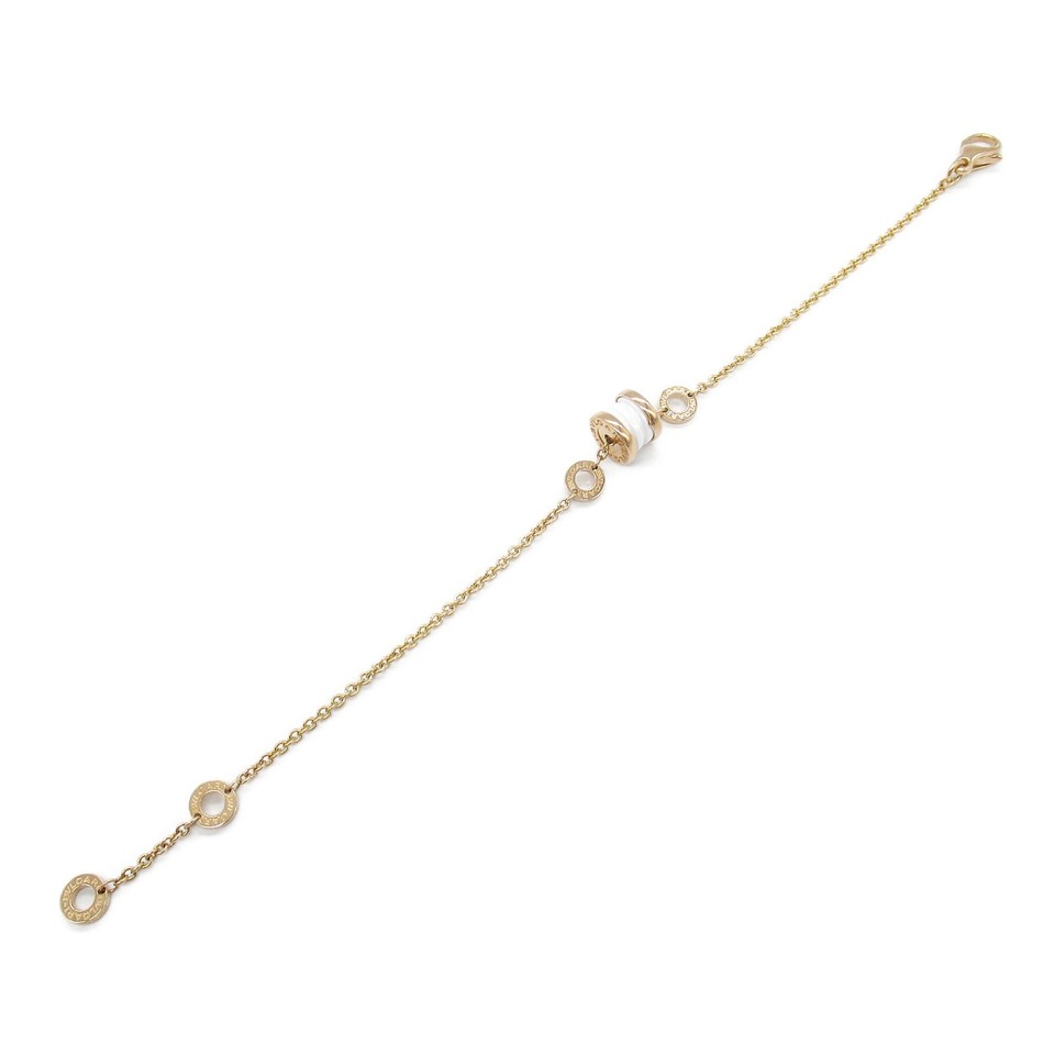 Bvlgari B01 Bracelet Ceramic Pink Gold Women Men Used | eBay