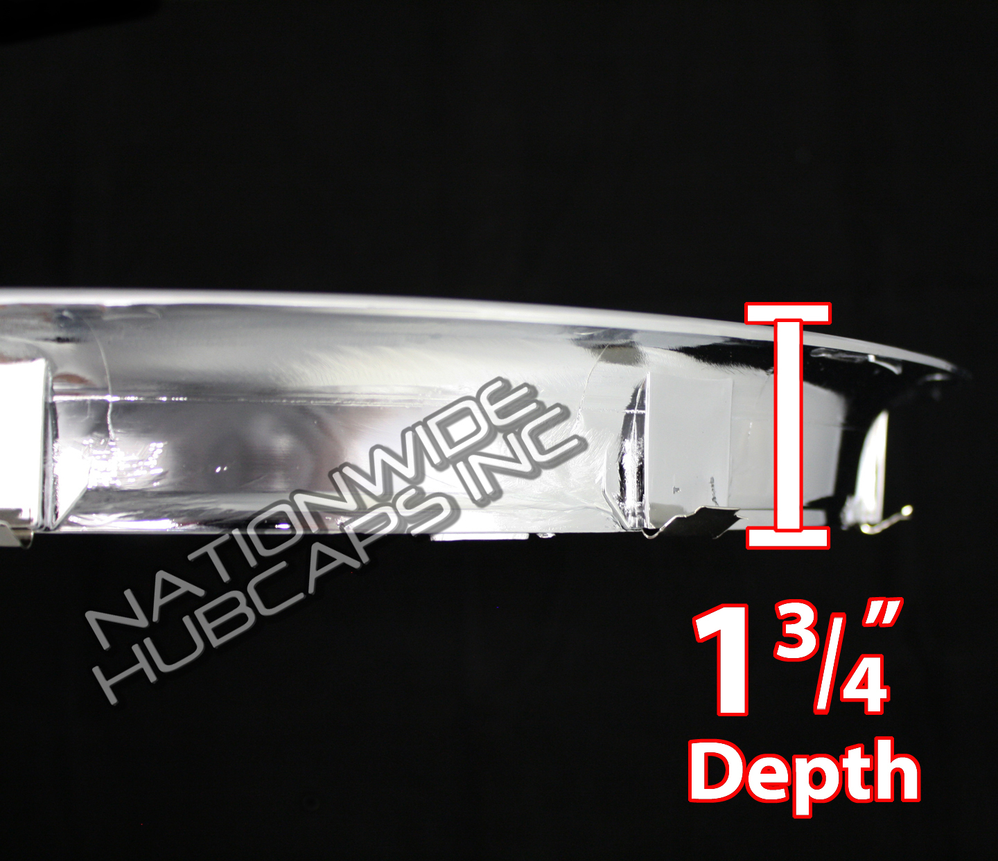 Set of 4 15" CHROME WHEEL TRIM RINGS Beauty Rims Ring Glamour Band for ...