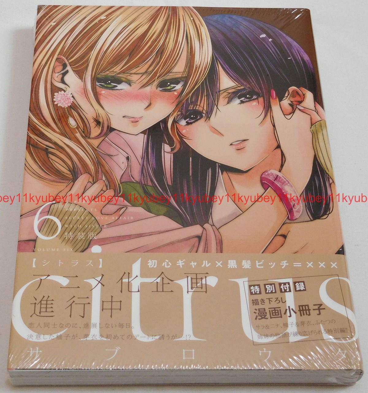 New citrus Vol.6 Special Edition Manga+Booklet Japan Saburouta ...