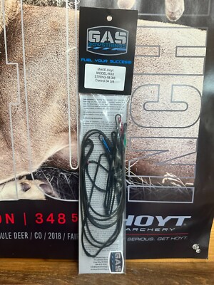 Gas Bowstrings Hoyt RX-8 Strings w/Speed Nocks RX8 Black | eBay