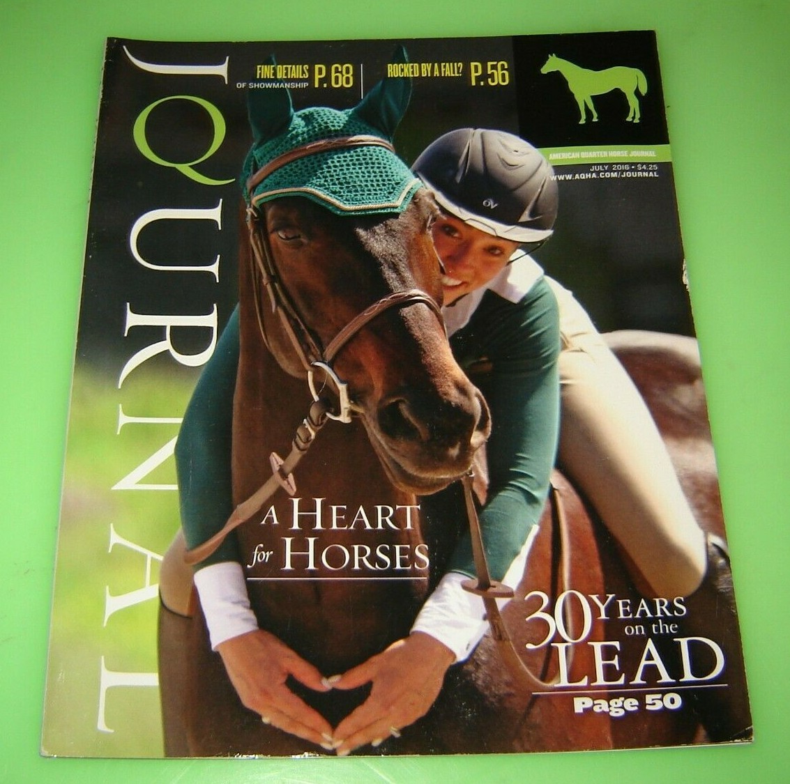 American Quarter Horse Journal AQHA July 2016 | eBay