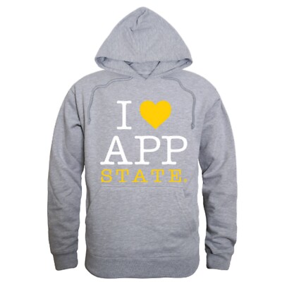 Appalachian State University Mountaineers APPSTATE I Love Hoodie ...