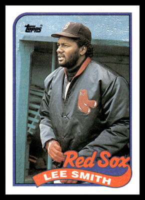 1989 Topps Lee Smith #760 Boston Red Sox Baseball Card | eBay