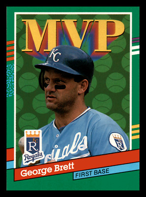 George Brett HOF 1991 Donruss #396 MVP Kansas City Royals Mint | eBay