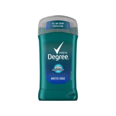 DEGREE ARTIC EDGE FOR MEN 3 OZ 48 HR CLEAR SOLID DEODORANT X 3 STICKS ...