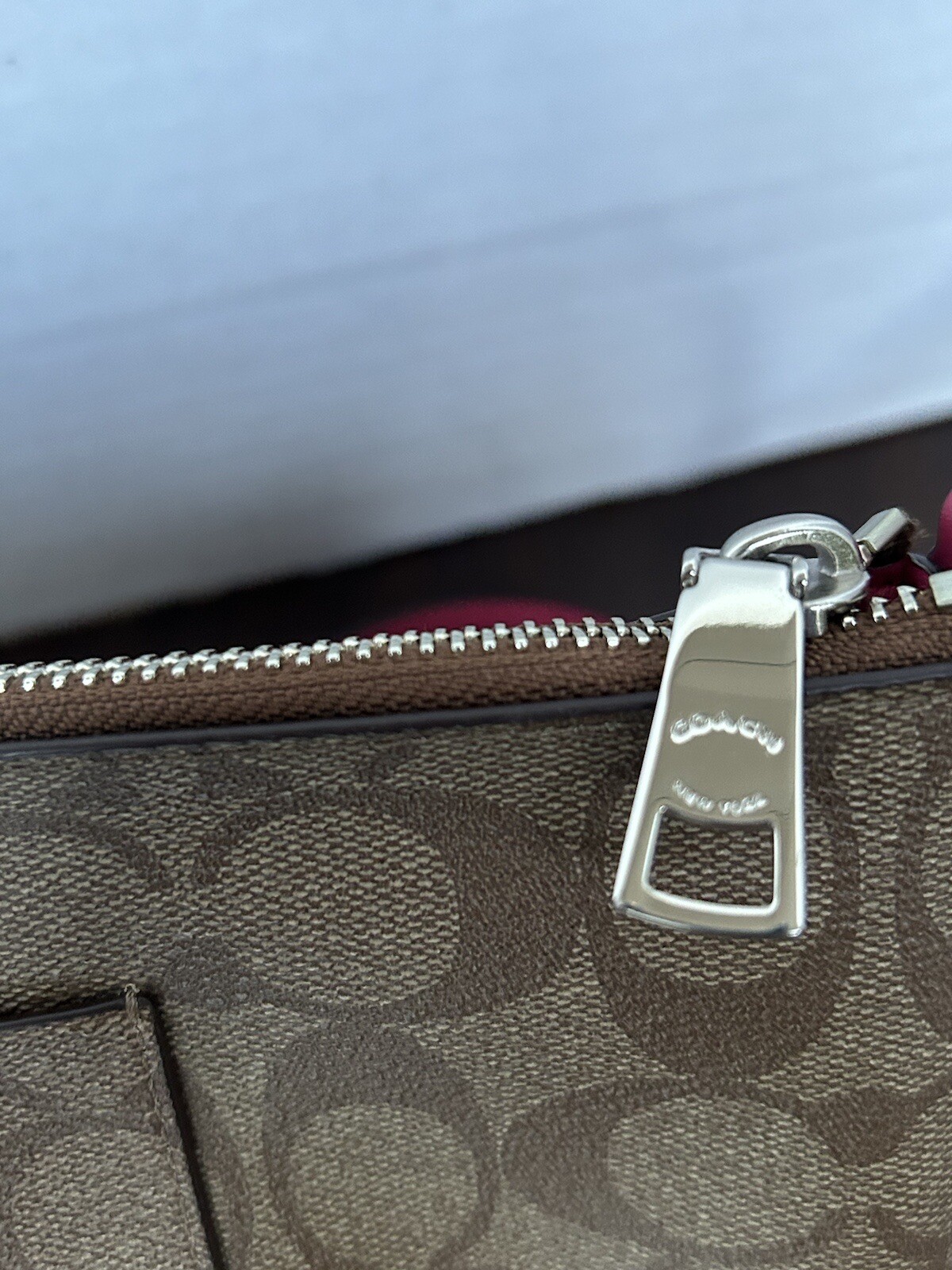 Coach EAST/WEST POP CROSSBODY IN SIGNATURE CANVAS (CO… - Gem