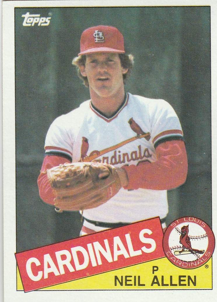FREE SHIPPING-MINT-1985 (CARDINALS) Topps #731 Neil Allen | eBay