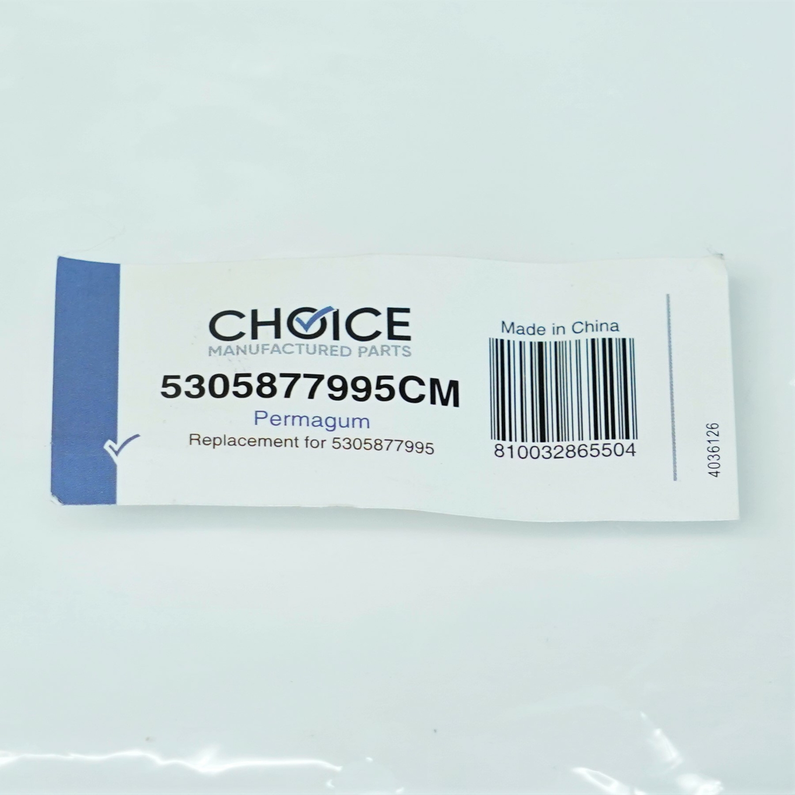 Choice Parts 5305877995 for Electrolux Frigidaire Refrigerator Permagum ...