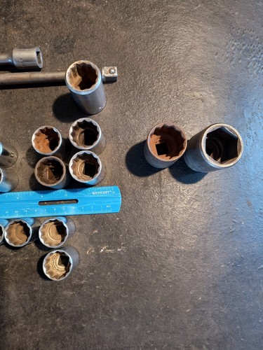Lot of P&C Sockets and Accessories, 1/2", 3/8", and 1/4" Drive, USA | eBay