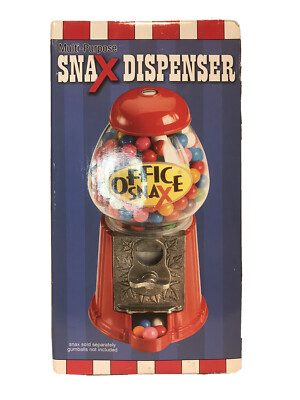 Office Snax Multipurpose Dispenser Gumball Dog Treats Candy Machine ...