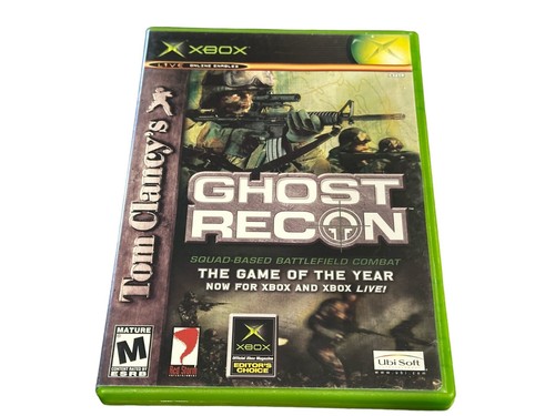 Tom Clancy's Ghost Recon (Microsoft Xbox, 2002) Complete CIB | eBay