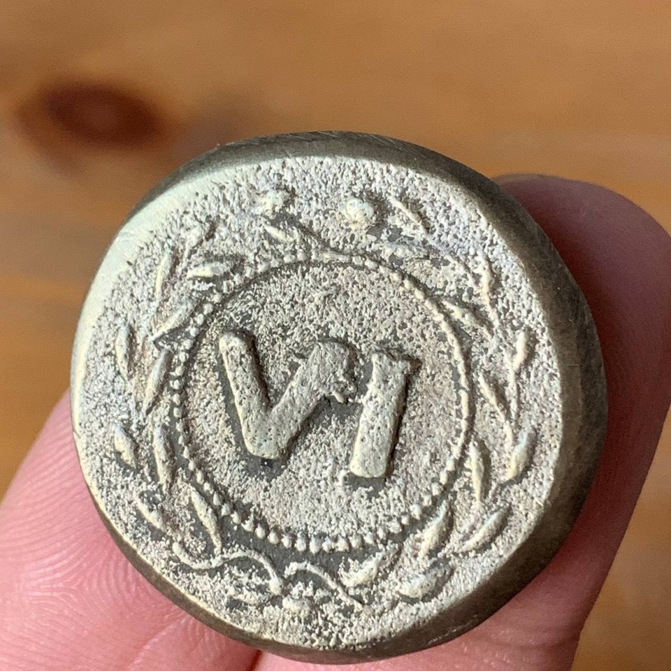 AUTHENTIC RARE ROMAN SPINTRIA BROTHEL ENTRY ANCIENT COIN CALIGULA ...