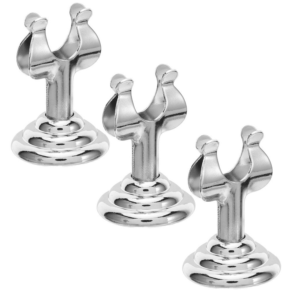 3 Pcs Stainless Steels Holder Restaurant Order Menu Card Holders Tables ...