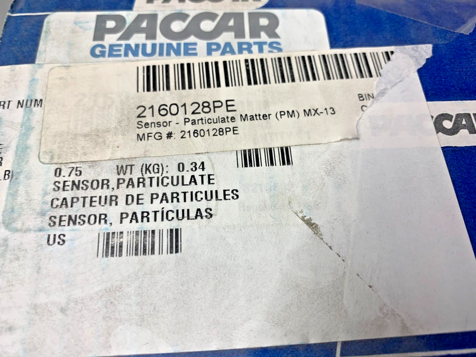 Genuine Paccar 2160128 Particulate Matter Sensor Kenworth T680 ...