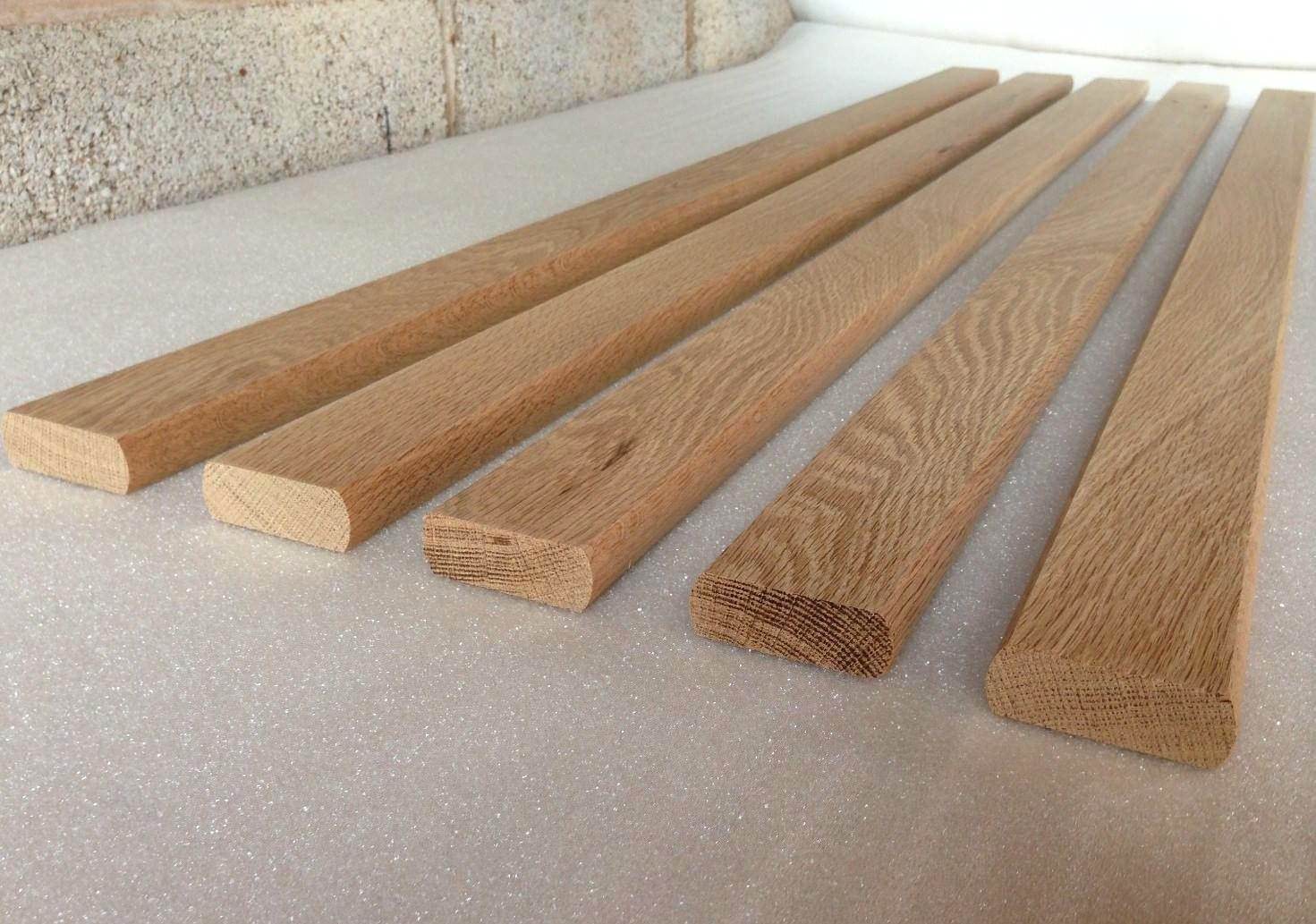 Oak Garden Bench Slats 1.22m 4 ft x 20mm Hardwood Battens 35mm or 56mm ...