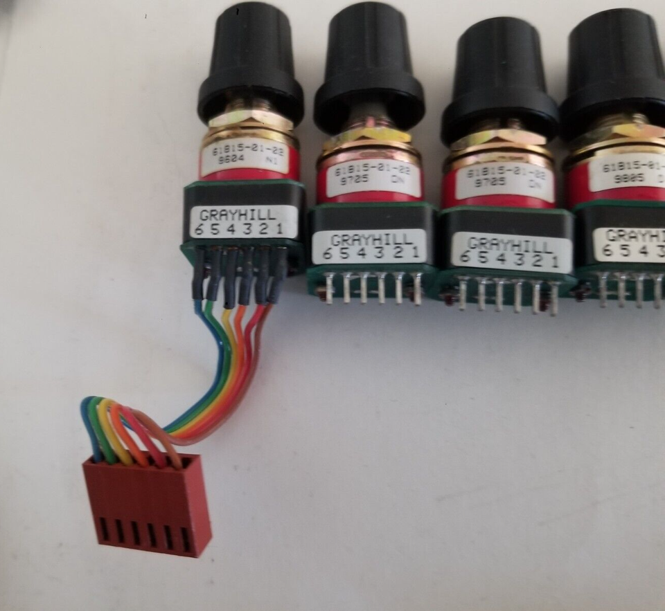 Grayhill 61B15-01-02 Optical Encoder with Push Button Switch | eBay