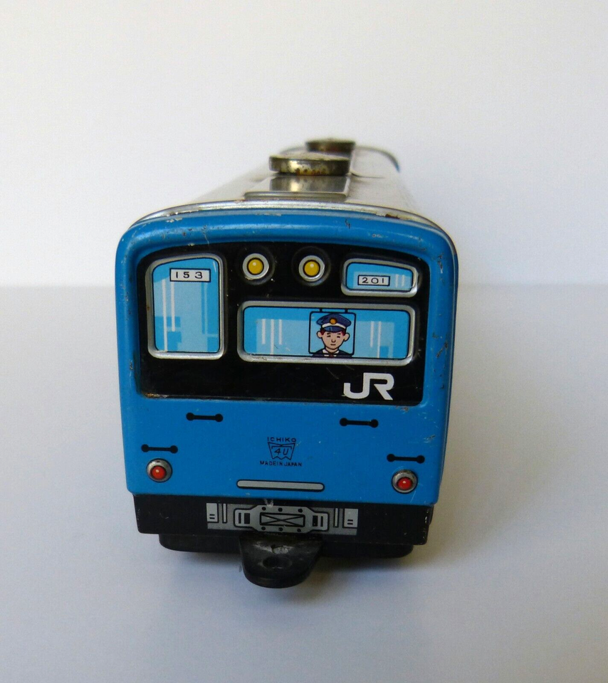 Vintage Ichiko 4U Tin Litho Japan Railroad 12" Friction Passenger Car ...
