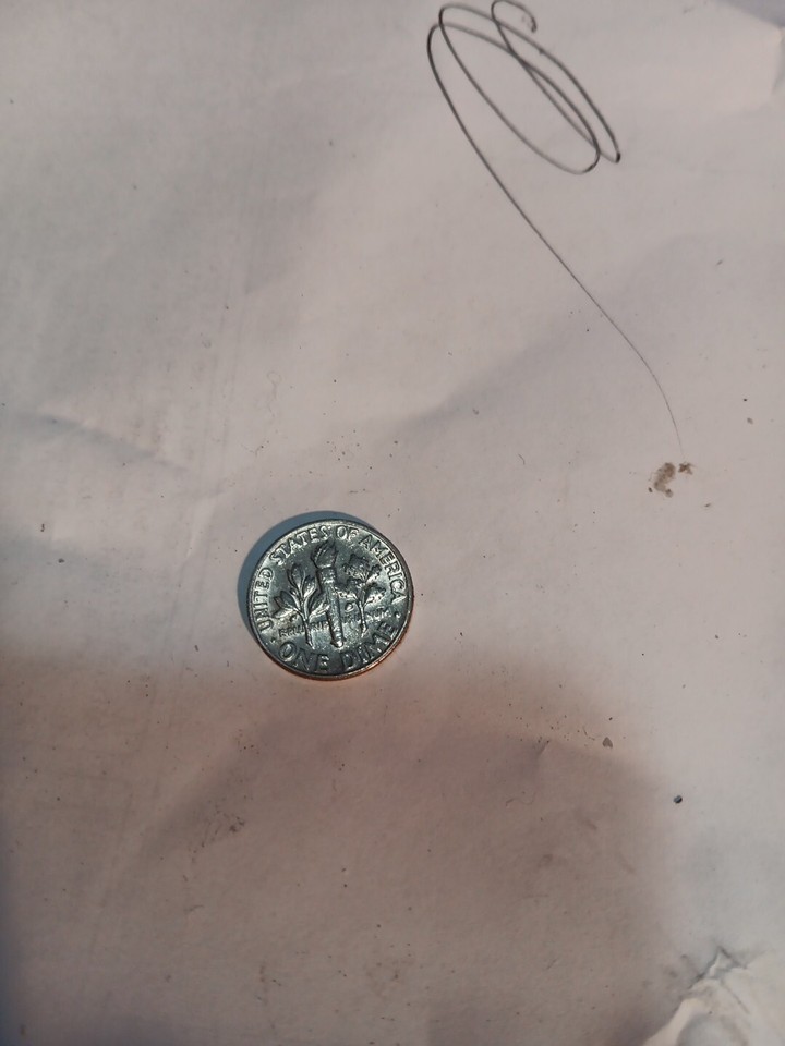 1977 Roosevelt dime no mint mark Error W On Rim Close AM | eBay