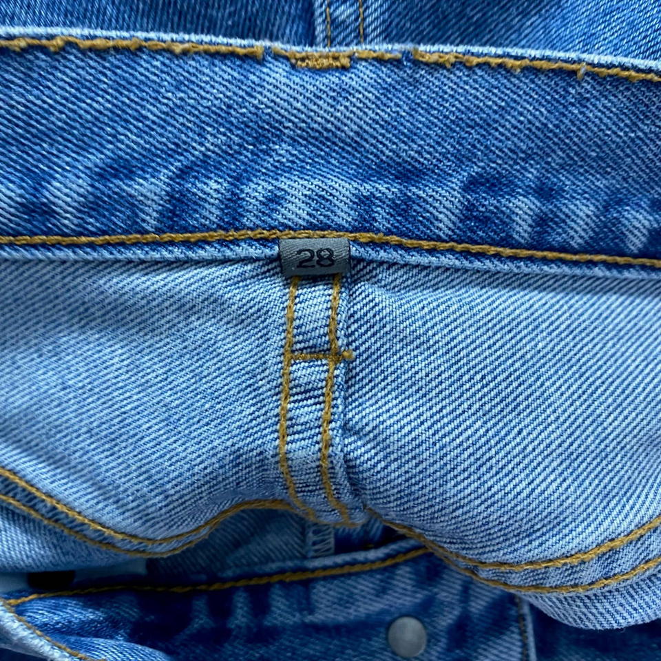 Carmar Emelia Gia Non-Stretch Distressed Grommet Jeans in Blue Size US ...