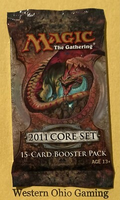 Magic MTG 2011 Core Set Booster Pack NEW TCG CCG Hoarding Dragon Art | eBay