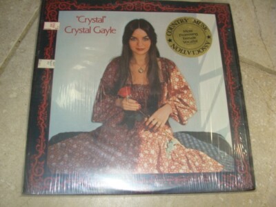 VINYL RECORD LP CRYSTAL GAYLE "CRYSTAL" UNITED ARTISTS RECORDS UA-LA614 ...