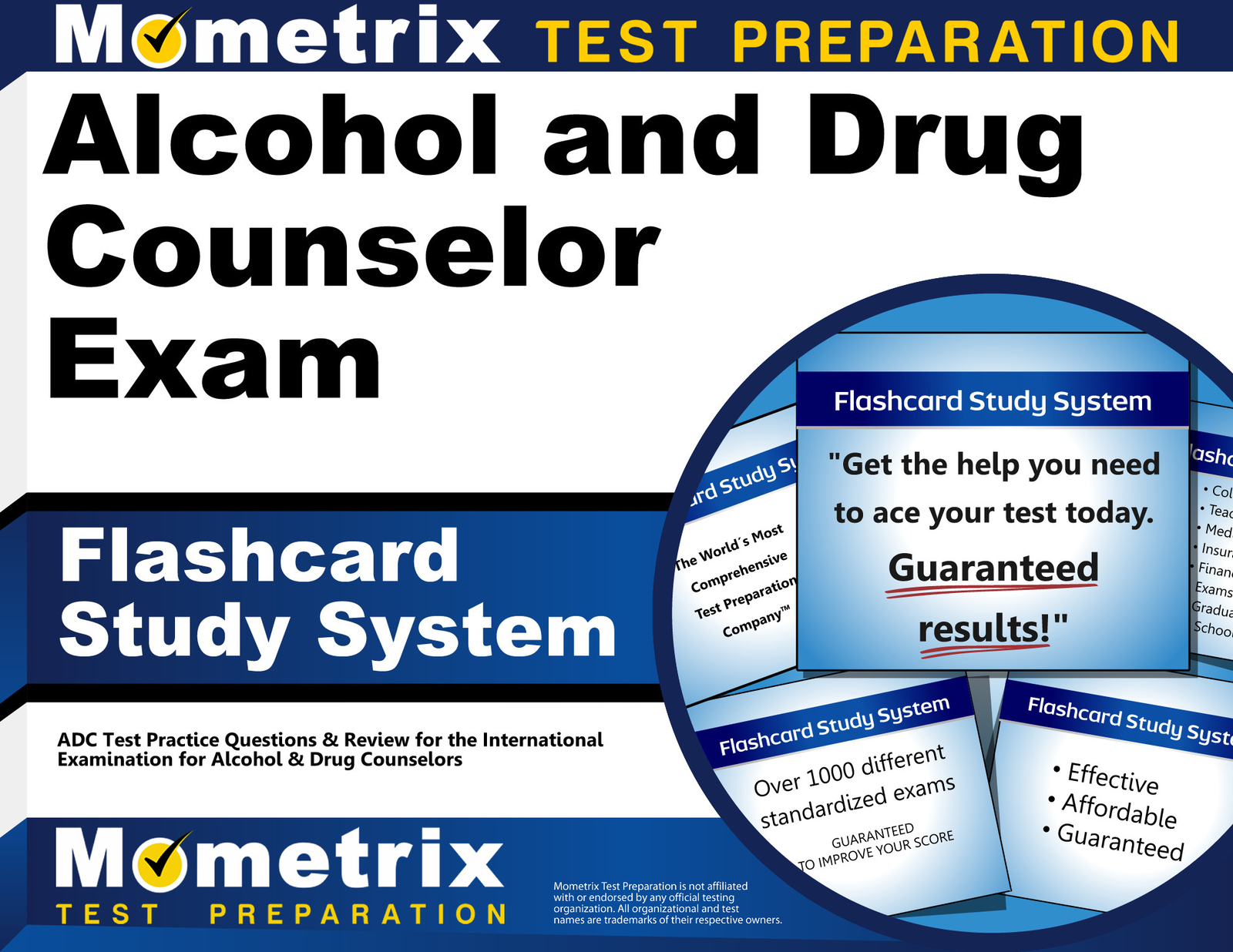 Alcohol and Drug Counselor Exam Flashcard Study System 9781621208600| eBay