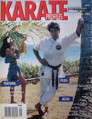9/93 KARATE PROFILES JOE MIRZA JIM CALDWELL BLACK BELT KUNG FU MARTIAL ...