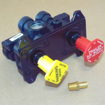 MV3 DASH CONTROL VALVE MODULE - MV-3 - TRAILER PARKING BRAKE - REP ...
