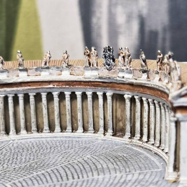 Danbury Mint The Vatican St. Peter's Basilica Model Sculpture With Wood ...