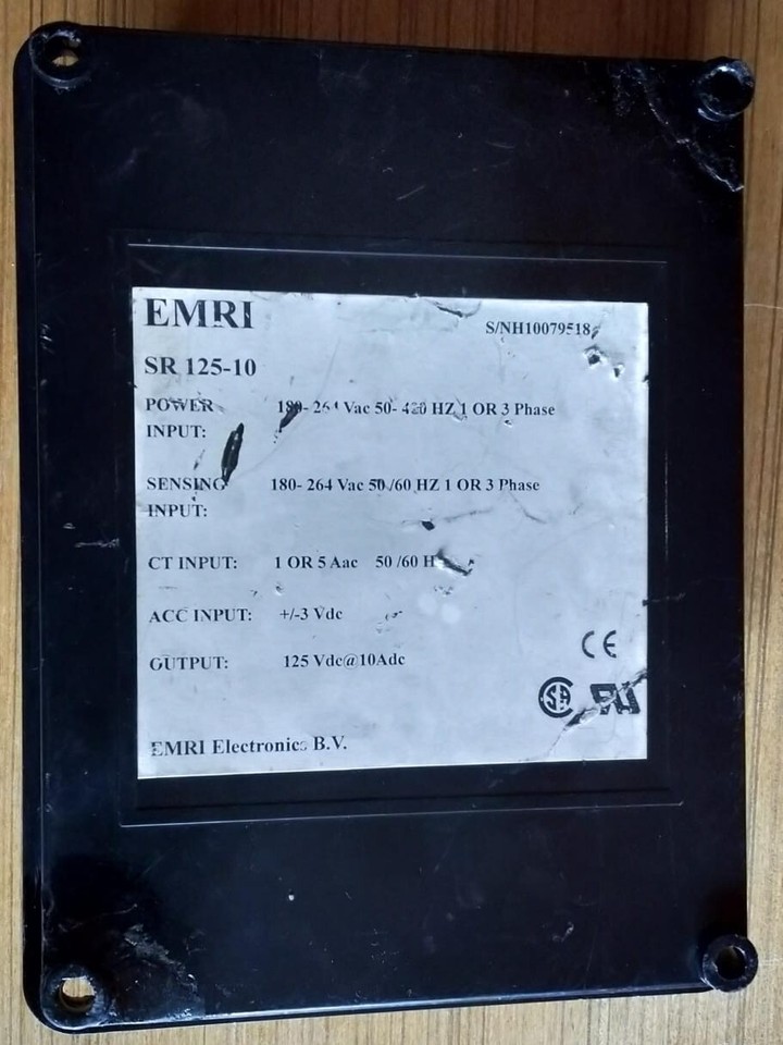 EMRI SR 125-10 AVR Automatic Voltage Regulator | eBay