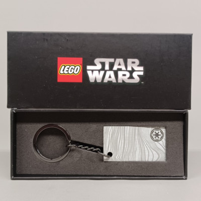 New LEGO Star Wars: Mandalorian Beskar Keychain (5007403) - All Metal ...