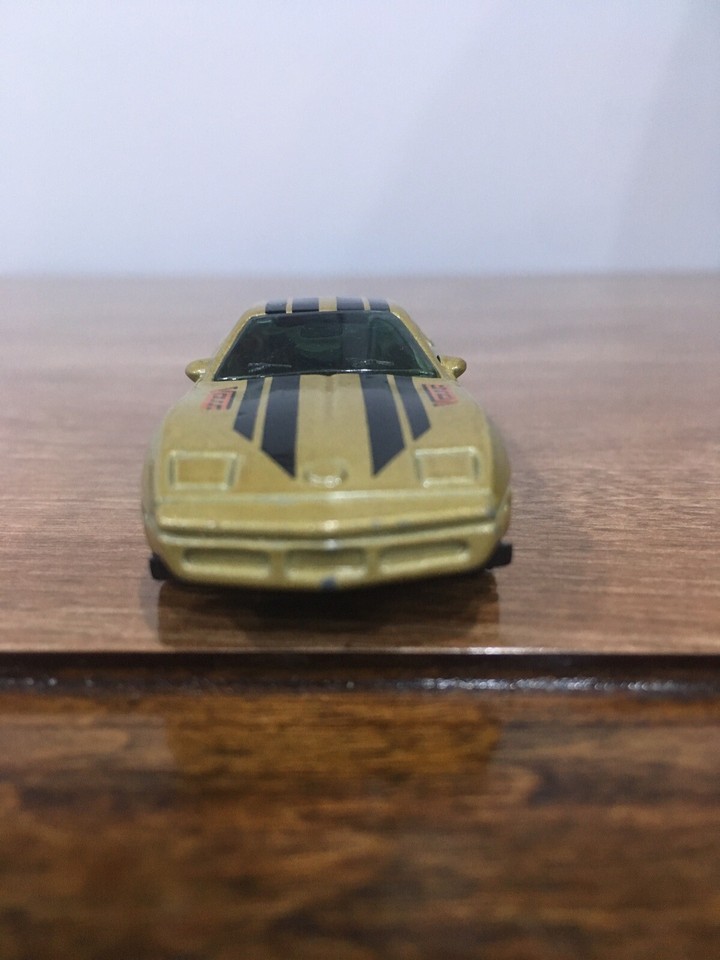 Vintage 1982 Kidco Lock-Ups Chevrolet Corvette GOLD With KEY And CARD ...