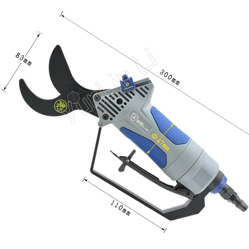 Pneumatic Pruning Shear/fruit Tree Shear Horticultural Branch Scissors ...