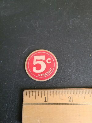 Vintage 1930s Country Store Sign 1.5" (Approx.) 5c straight | eBay