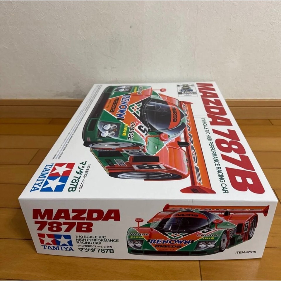 Tamiya 1/10 RC Car Mazda 787B Chassis Kit Electric Car Chassis From ...