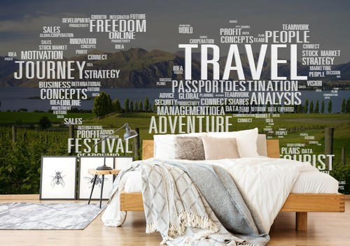 3D Landscape Travel Self-adhesive Removable Wallpaper Murals Wall 520 ...