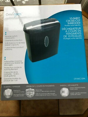 Cross Cut Paper Shredders - Omnitech Shredder