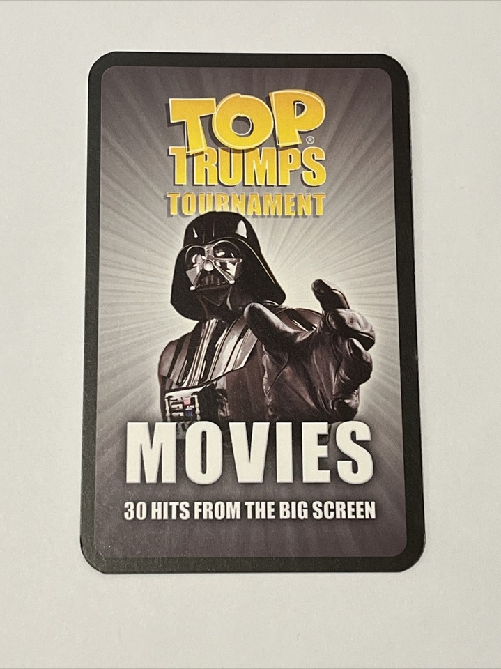 2009 Top Trumps Tournament Movies Monty Python & The Holy Grail | eBay