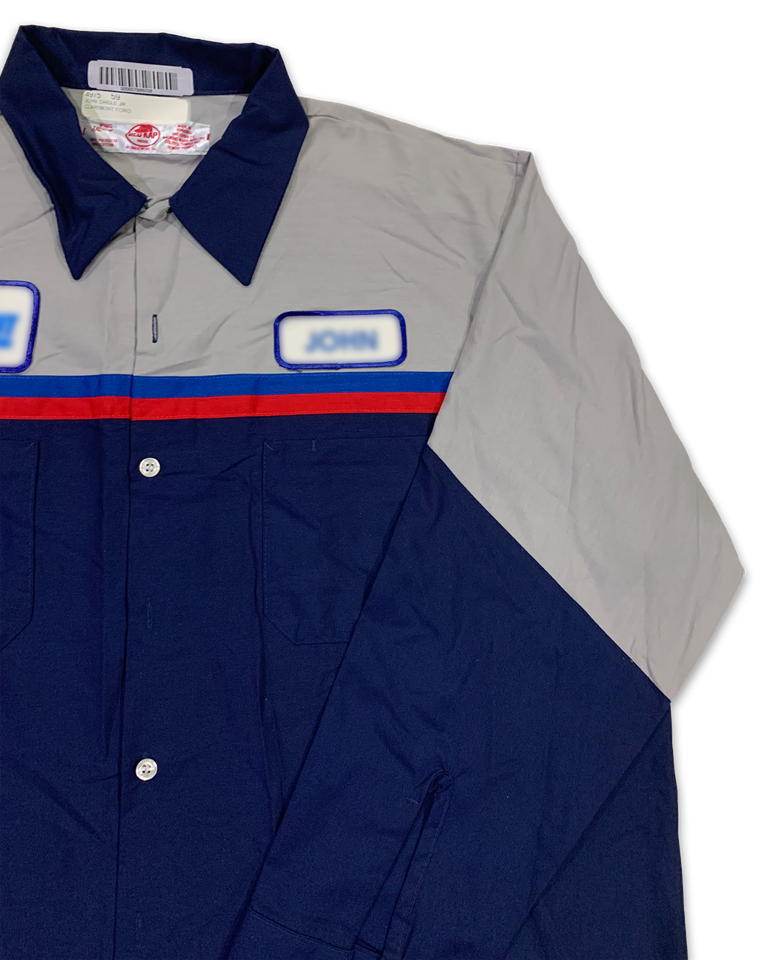 Red Kap Ford Quality Care Specialty Work Shirt Automotive Technician ...