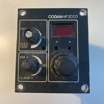 Codan HF2000 (HF 2000) Control Unit 2104 | eBay