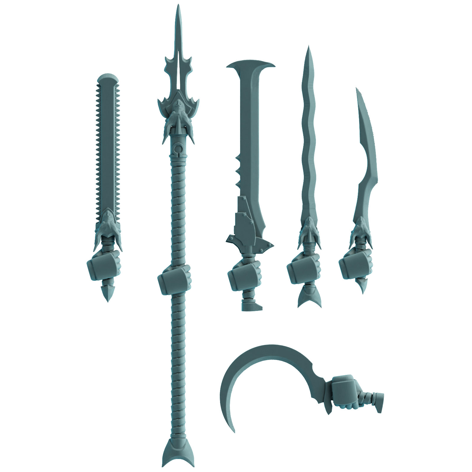 Scylla Legion Melee Weapons x25 Alpha DakkaDakka | eBay