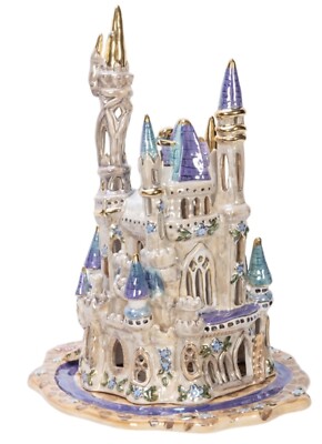 The Art Of Disney Ceramic Cinderella Castle Clayworks Heather Goldminc ...